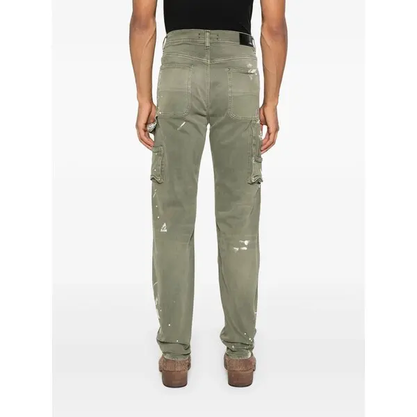 Amiri Stencil Paint-splatter Jeans