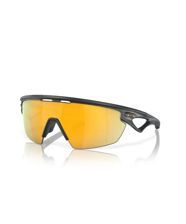 Oakley Sphaera Shield Frame Sports Sunglasses - Yellow