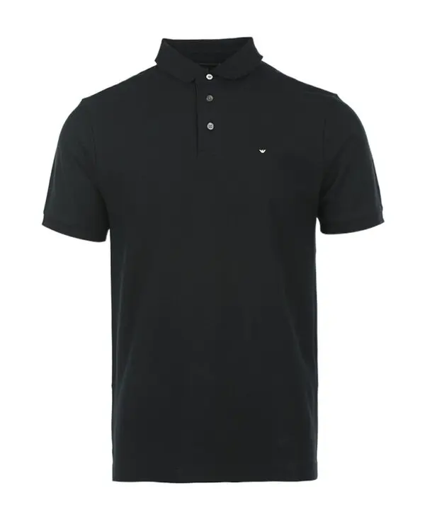 Emporio Armani Embroidered-logo Polo Shirt