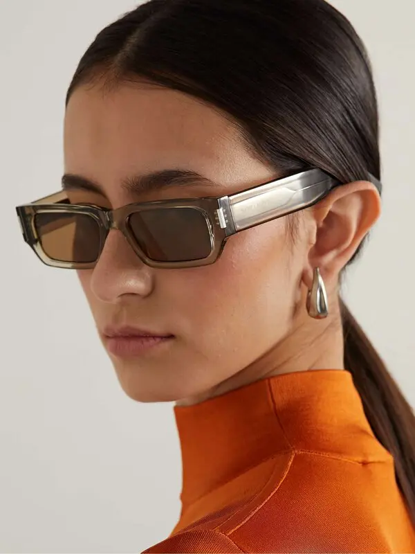 Saint Laurent Rectangular Frame Sunglasses