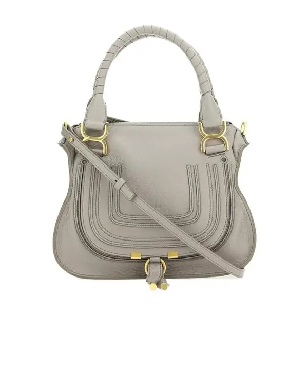 Chloé Marcie Small Tote Bag - Gray