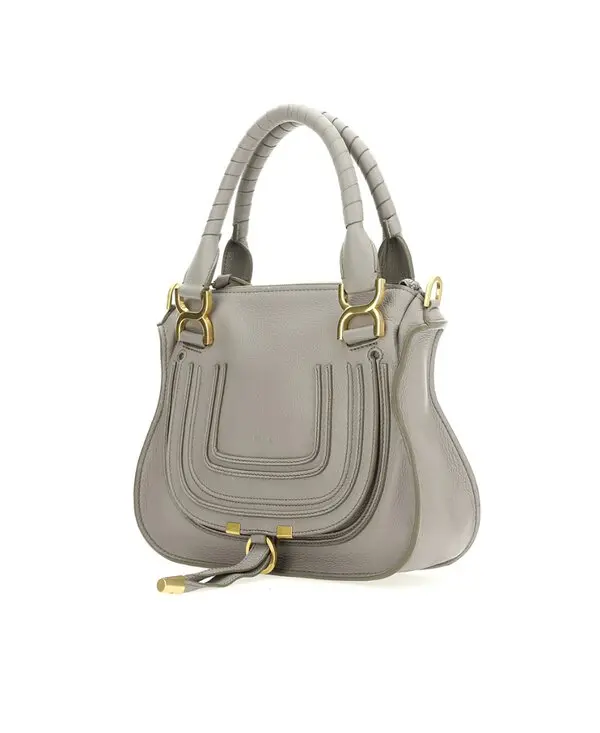 Chloé Marcie Small Tote Bag - Gray