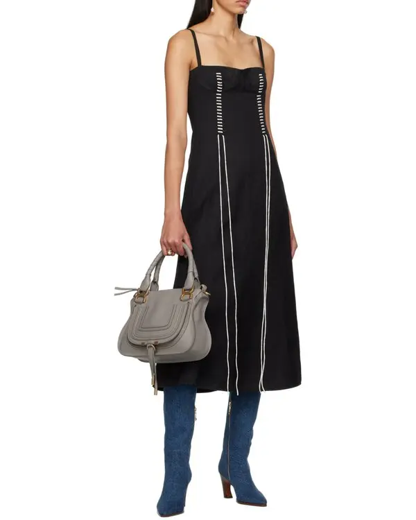 Chloé Marcie Small Tote Bag - Gray