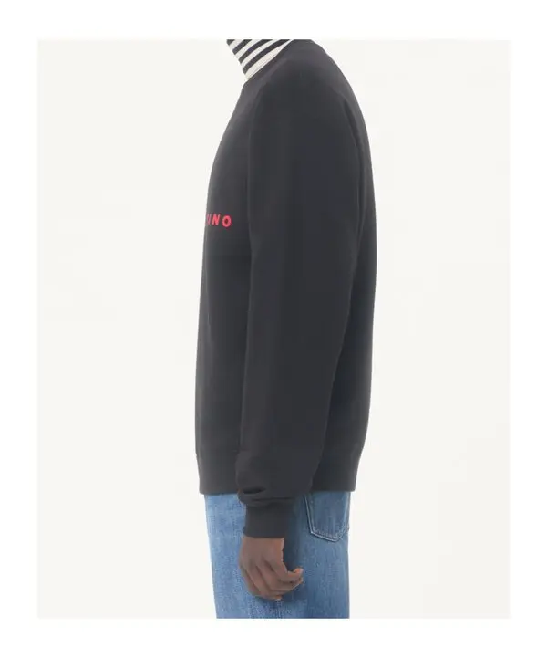 Valentino Garavani Logo Print Crewneck Sweatshirt
