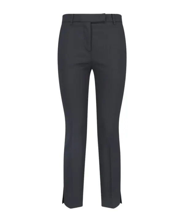 Incotex Tailored Straight-leg Trousers - Black