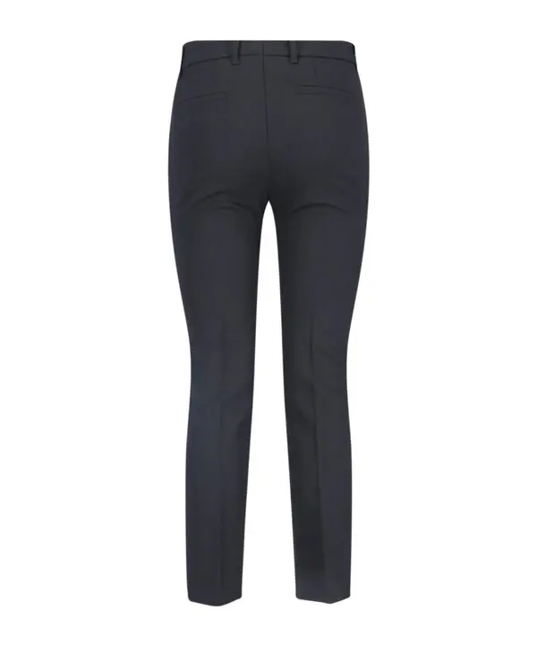 Incotex Tailored Straight-leg Trousers - Black