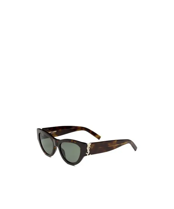 Saint Laurent Cat Eye Sunglasses - Havana/green