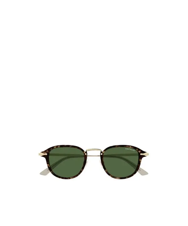Montblanc Eyewear Round Frame Sunglasses - Green
