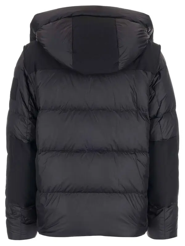 Burberry Logo Patch Hooded Puffer Jacket