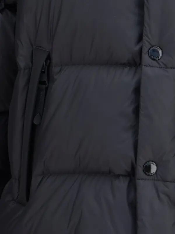 Burberry Logo Patch Hooded Puffer Jacket