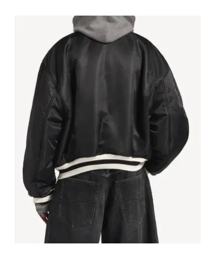 Balenciaga Nba Logo Bomber Jacket