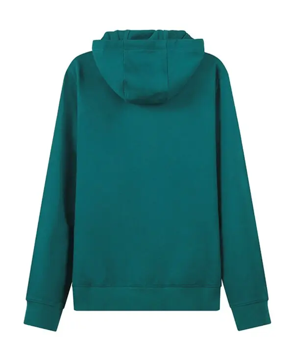 EA7 Logo Pattern Hoodie - Green