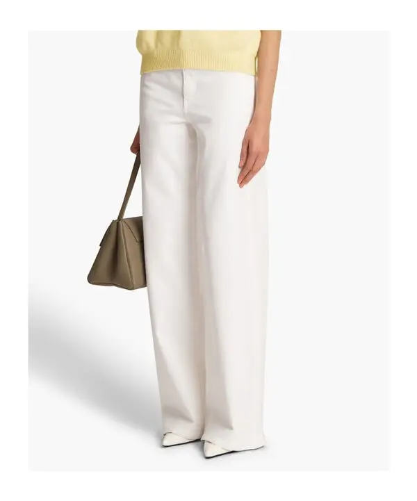 Khaite Dane Stretch Jeans - White