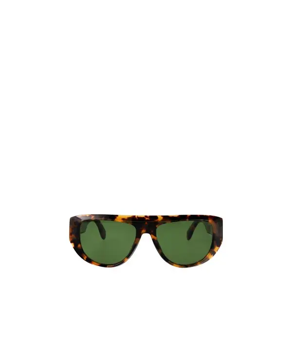 Palm Angels Geometric Sunglasses - Green