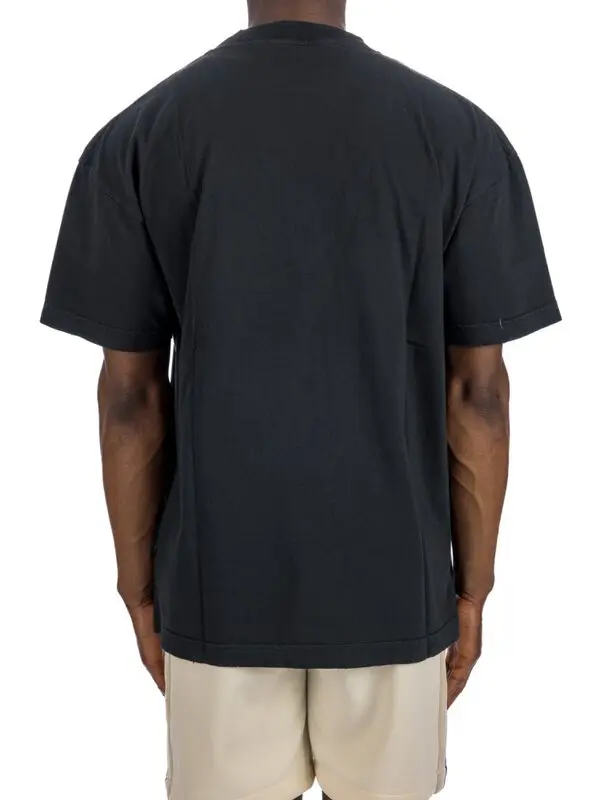 Palm Angels Crazy Mouth Straight Hem T-shirt