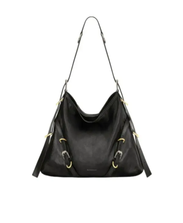 Givenchy Voyou Medium Shoulder Bag - Black