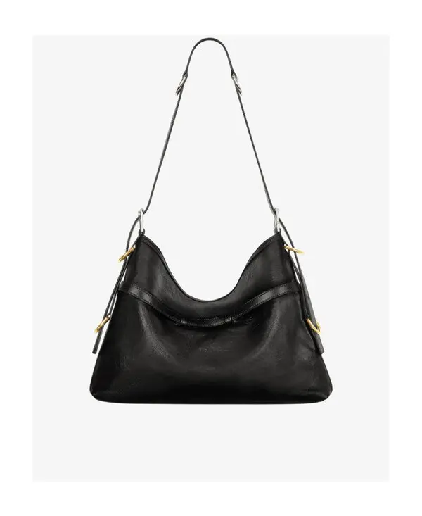 Givenchy Voyou Medium Shoulder Bag - Black