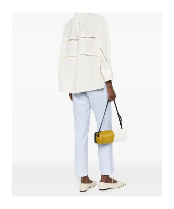 Fabiana Filippi Textured Trousers