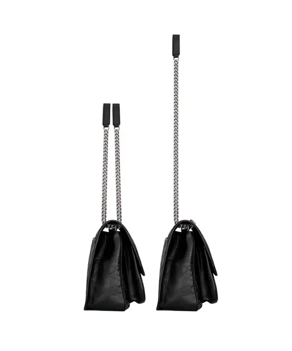 Saint Laurent Niki Medium Shoulder Bag - Black