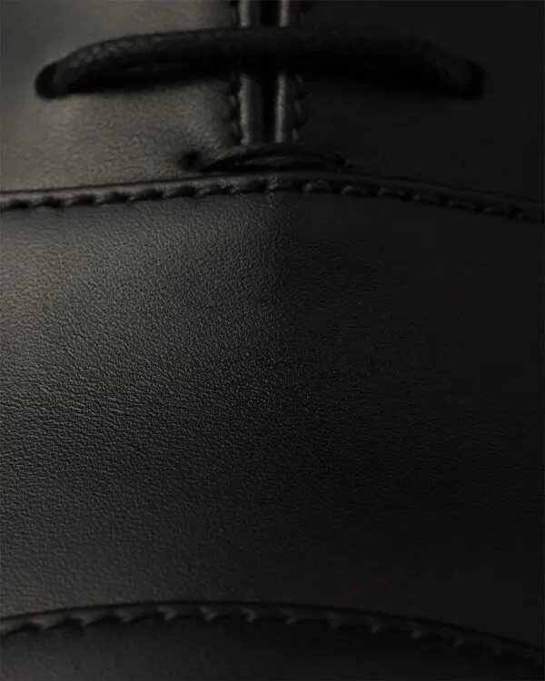 Prada Round Toe Lace-up Sneakers