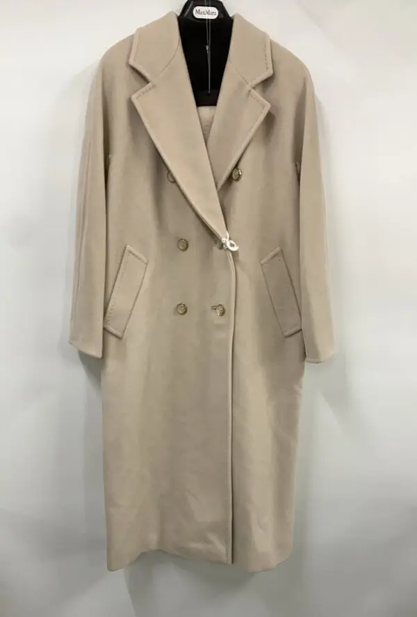 Max Mara Ticino Double-breasted Belted Coat