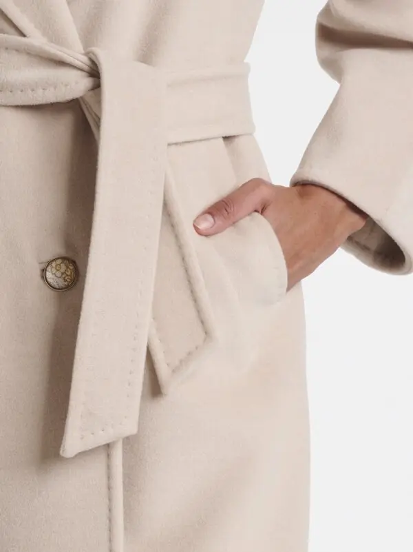 Max Mara Ticino Double-breasted Belted Coat