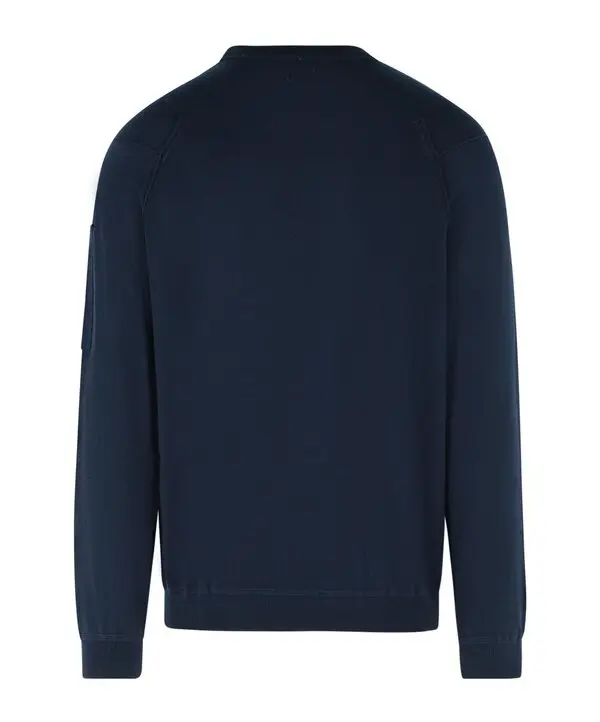 C.P. COMPANY Crewneck Sweatshirt With Lens Detail