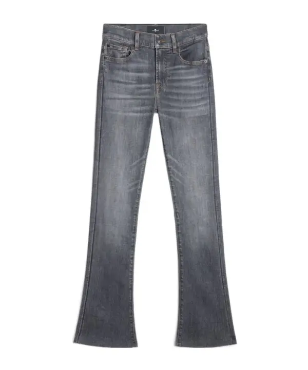 7 For All Mankind Tailorless Bootcut In Slim Illusion - Black