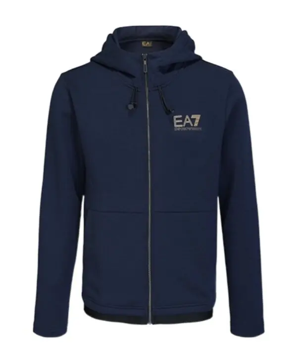 EA7 Hooded Zip-up Hoodie