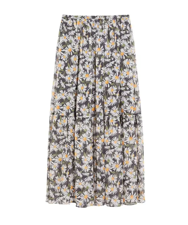 Max Mara Artello Maxi Skirt - Black