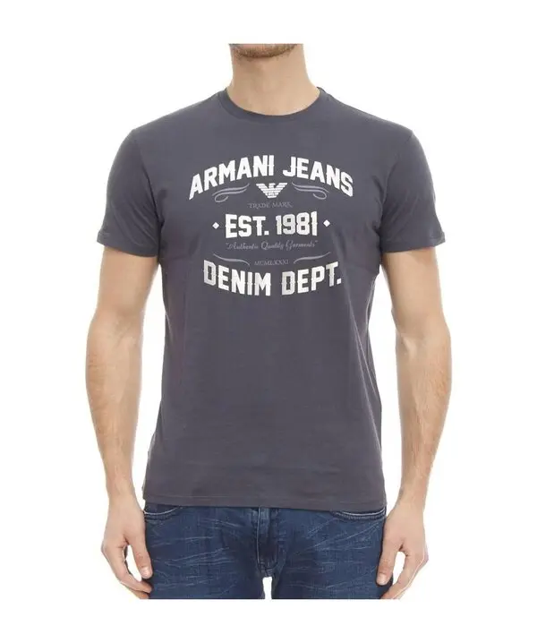 Emporio Armani Printed T-shirt With Round Neck