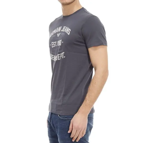 Emporio Armani Printed T-shirt With Round Neck