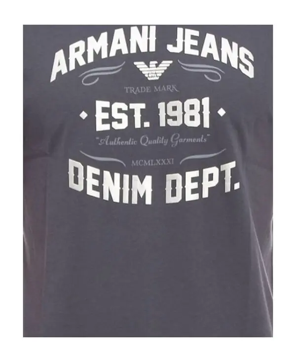 Emporio Armani Printed T-shirt With Round Neck