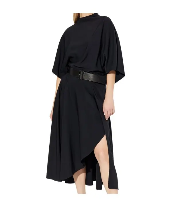 Alaïa Pendant Dress With Buckled Belt