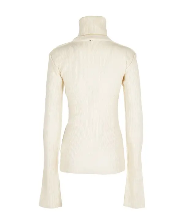Sportmax Ribbed High-neck Jumper
