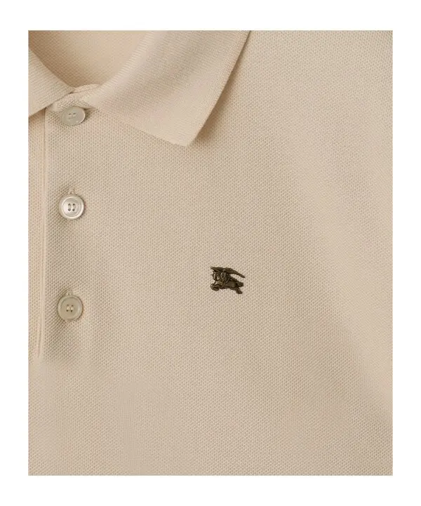 Burberry Logo Cotton Polo Shirt