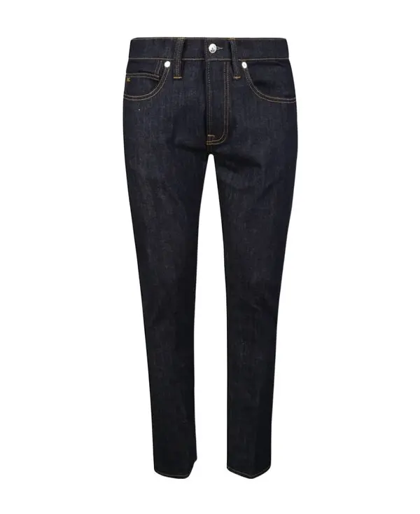 NINE:INTHE:MORNING Slim-cut Straight-leg Jeans - Black