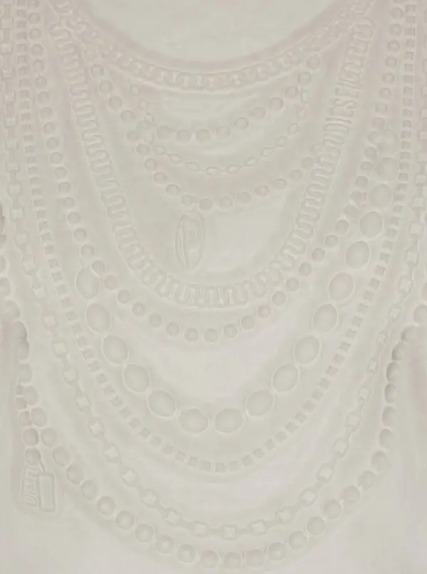 DIESEL® T-nekka T-shirt With Embossed Design