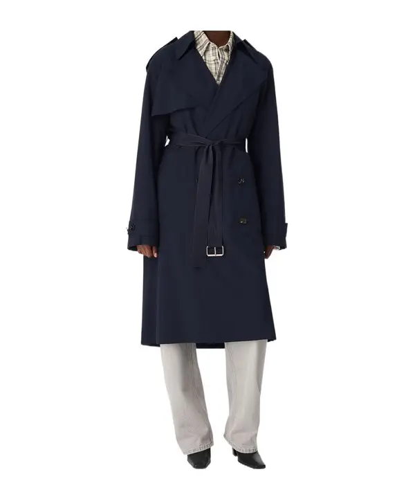 Bottega Veneta Double-breasted Belted Trench Coat