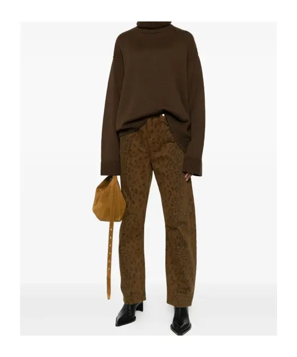 Citizens Of Humanity Miro Cheetah Print Jeans - Brown
