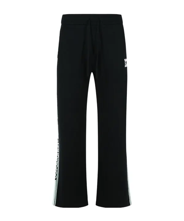 Casablanca Logo Patch Wide-leg Pants - Black