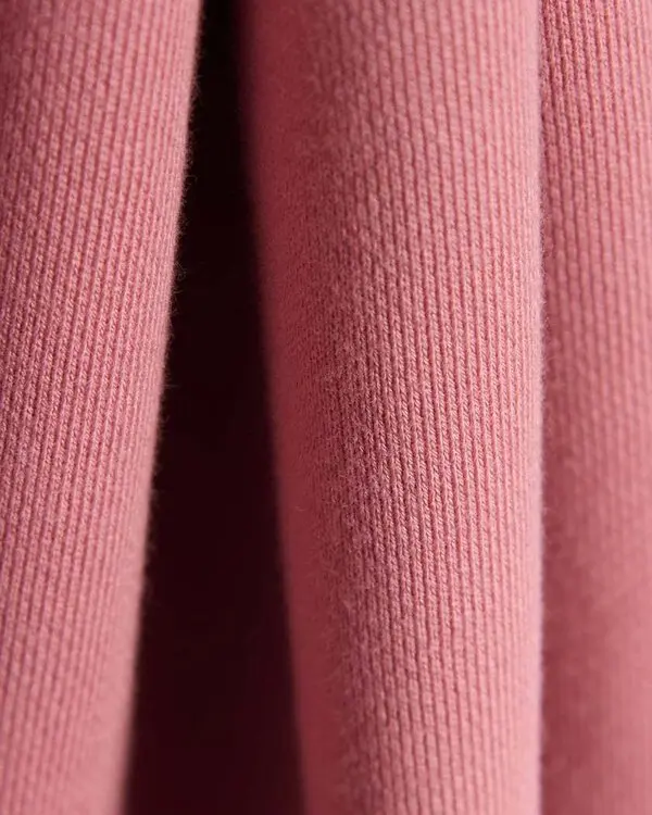 Stone Island Logo Patch Crew Neck Sweatshirt - Pink
