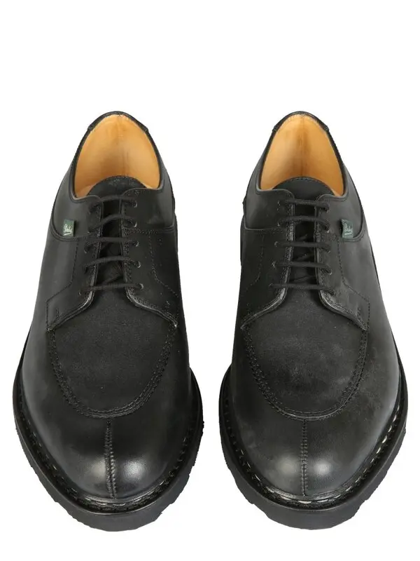 Paraboot Avignon Lace-up Round Toe Derby Shoes - Black