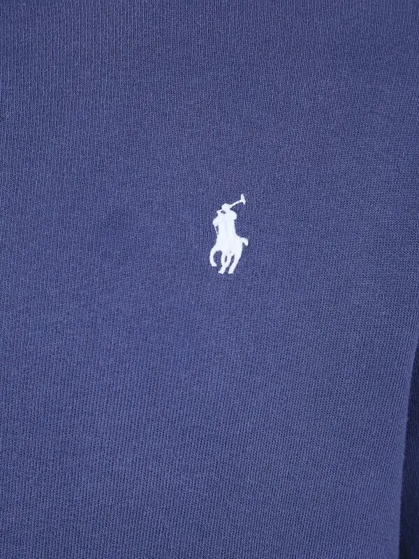 Polo Ralph Lauren Embroidered Logo Crewneck Sweatshirt - Navy
