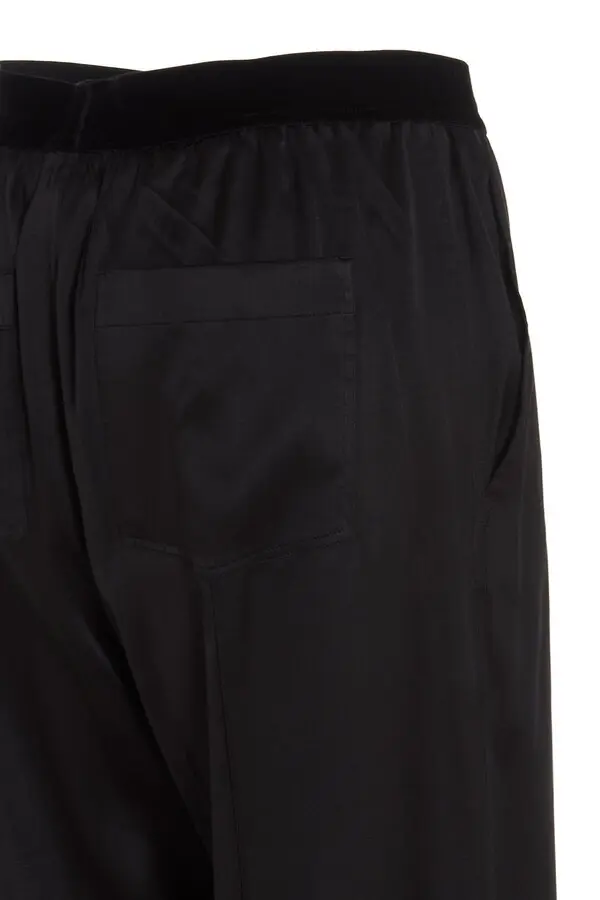 TOM FORD Stretch Satin Pj Pants - Black