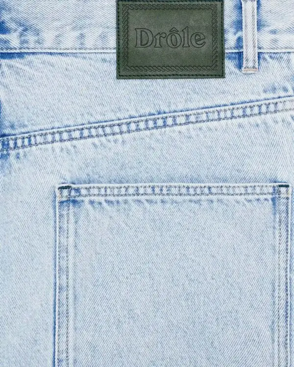 Drole De Monsieur Baggy Straight-leg Jeans - Light Blue