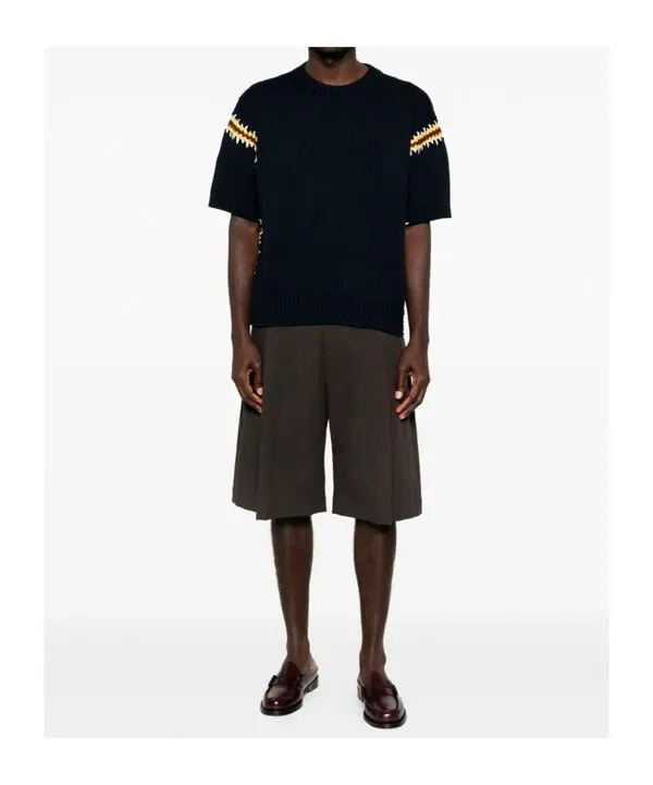 Prada Embroidered Cotton T-shirt