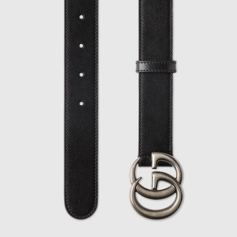 Gucci Double G Logo Plaque Belt