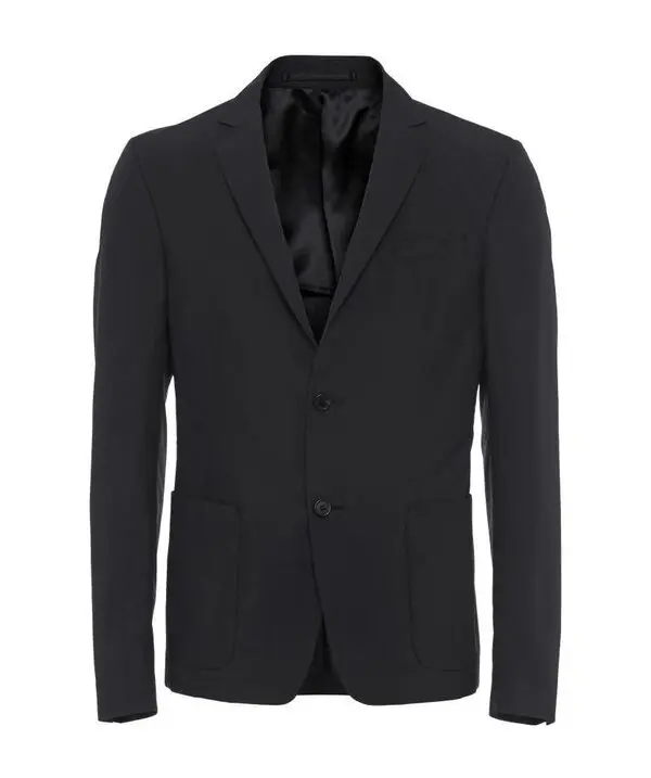 Prada Single-breasted Suit Jacket - Black