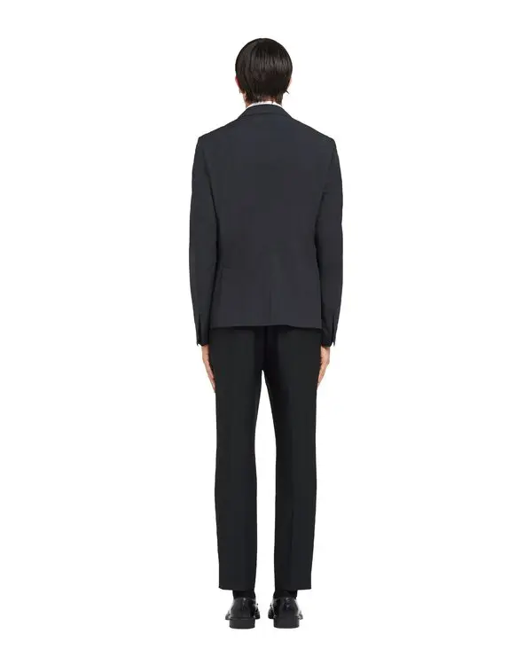 Prada Single-breasted Suit Jacket - Black